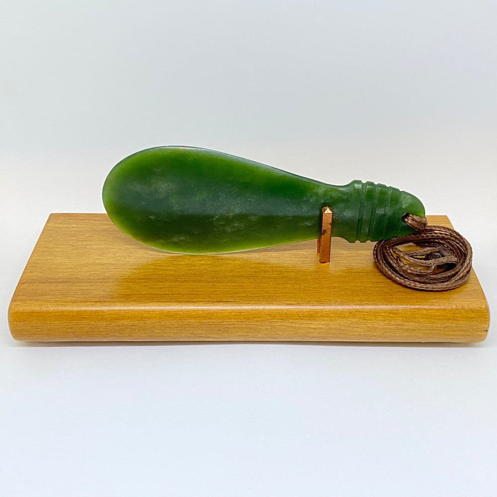 Pounamu, Jade, Greenstone Mere Sculpture – Garth Wilson Jade, West ...